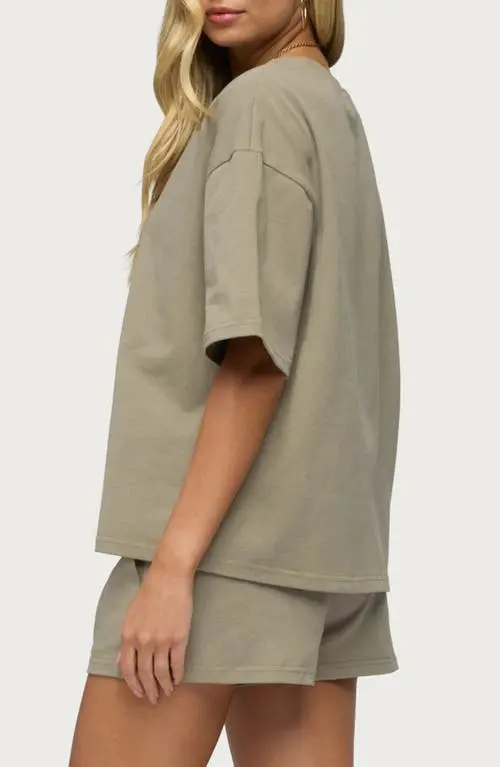 EDIKTED Cecilia Oversize Cotton T-shirt