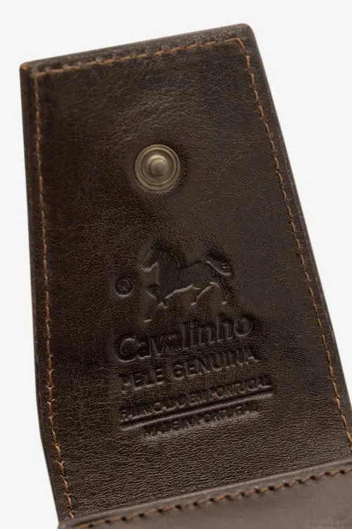 CAVALINHO Gentleman Leather Pen Holder Case 570 - Brown