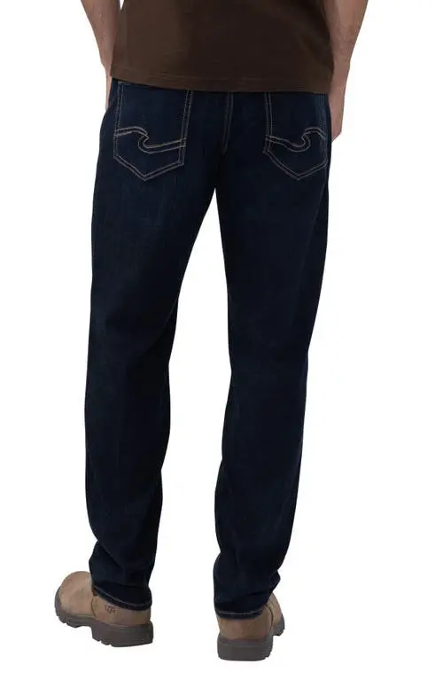 SILVER JEANS CO. Eddie Relaxed Fit Straight Leg Jeans