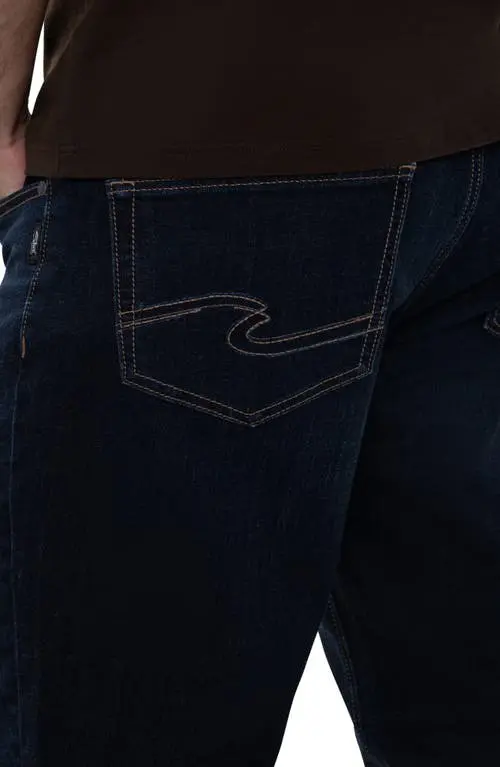 SILVER JEANS CO. Eddie Relaxed Fit Straight Leg Jeans