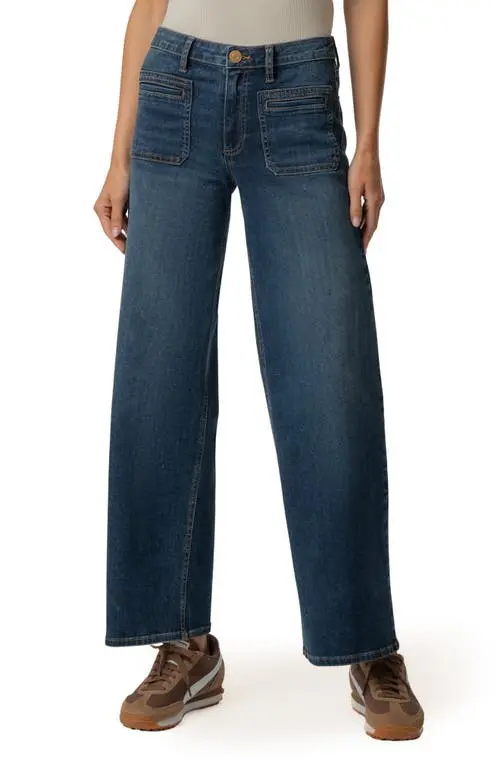 Kut From The Kloth High Waist Wide Leg Ankle Jeans - Charmingly