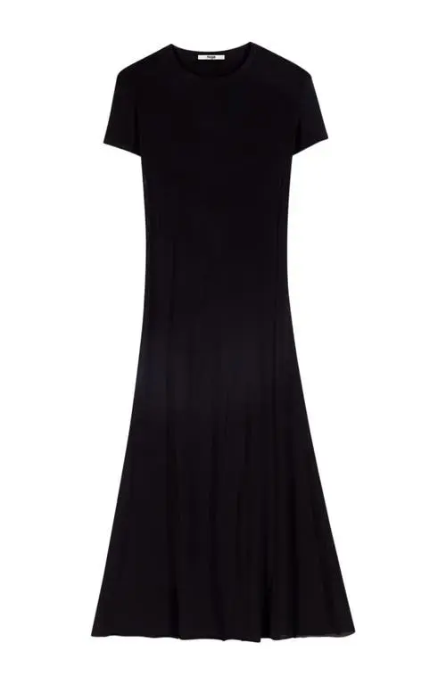 Maje Cowl-back Maxi Dress
