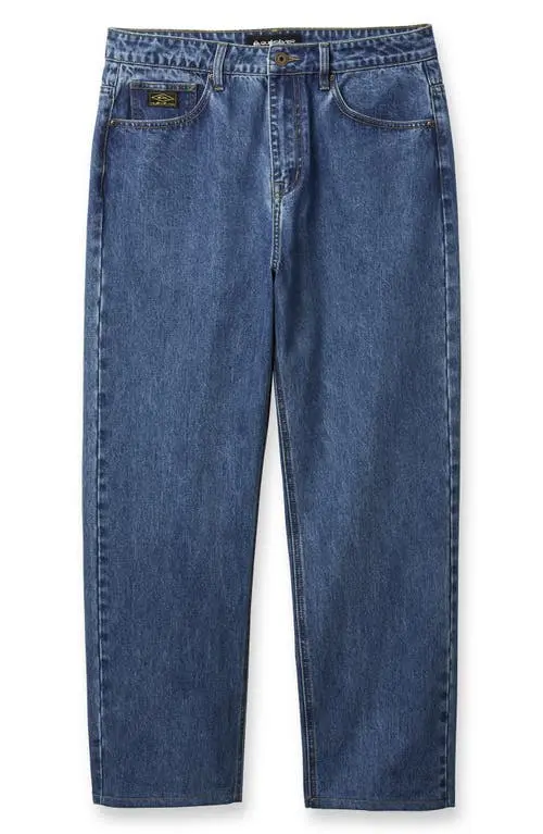 Quiksilver Baggy Jeans - Medium Indigo