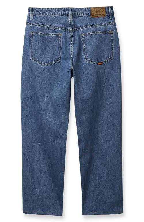 Quiksilver Baggy Jeans - Medium Indigo