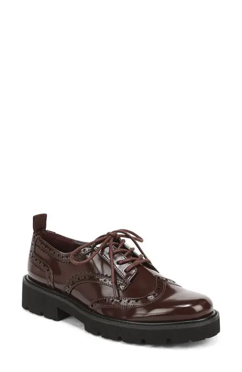 Franco Sarto Subria Wingtip Oxford - Dark Brown