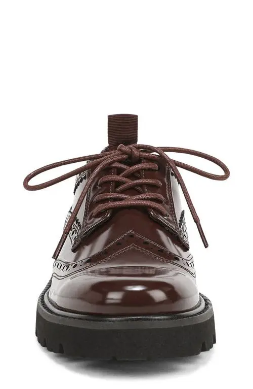 Franco Sarto Subria Wingtip Oxford - Dark Brown