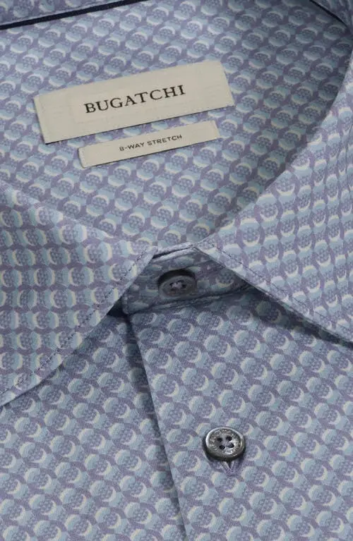 Bugatchi James Ooohcotton® Geo Print Button-up Shirt