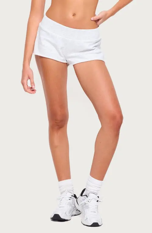 EDIKTED Hennie Sweat Shorts - Light-gray-melange