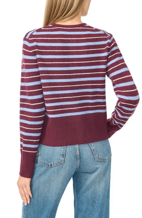 CECE DUPRAZ Striped Cardigan