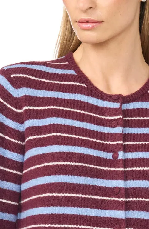 CECE DUPRAZ Striped Cardigan