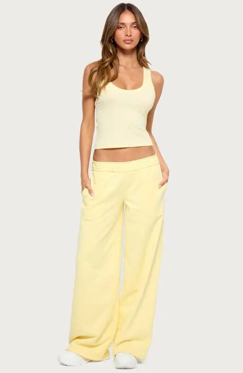 EDIKTED Janele Ribbed Tank Top