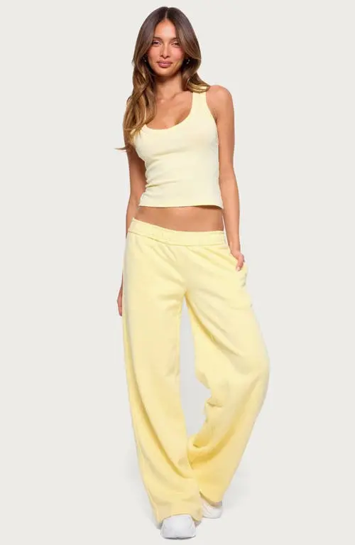 EDIKTED Janele Ribbed Tank Top