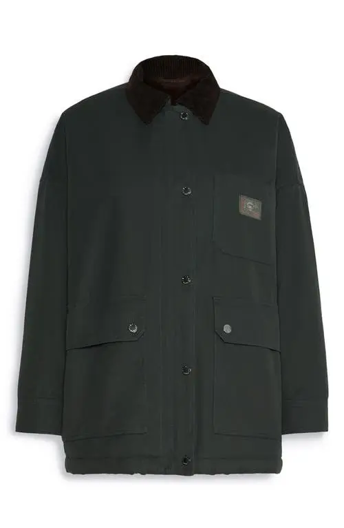 Max Mara Pecora Cotton Utility Coat