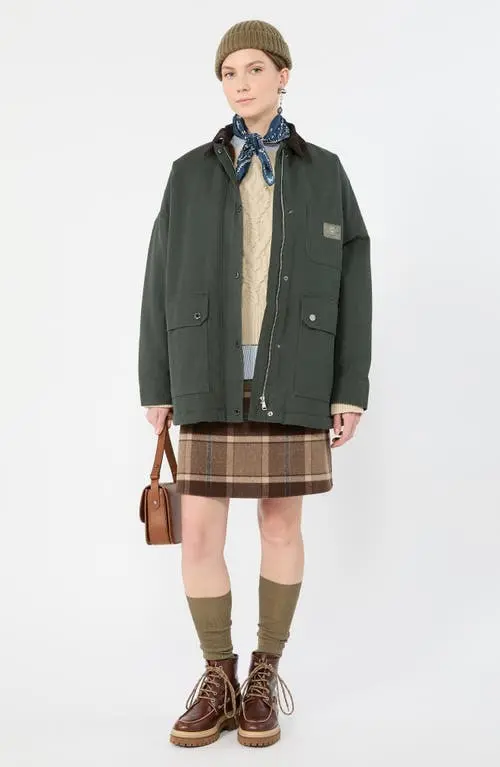 Max Mara Pecora Cotton Utility Coat