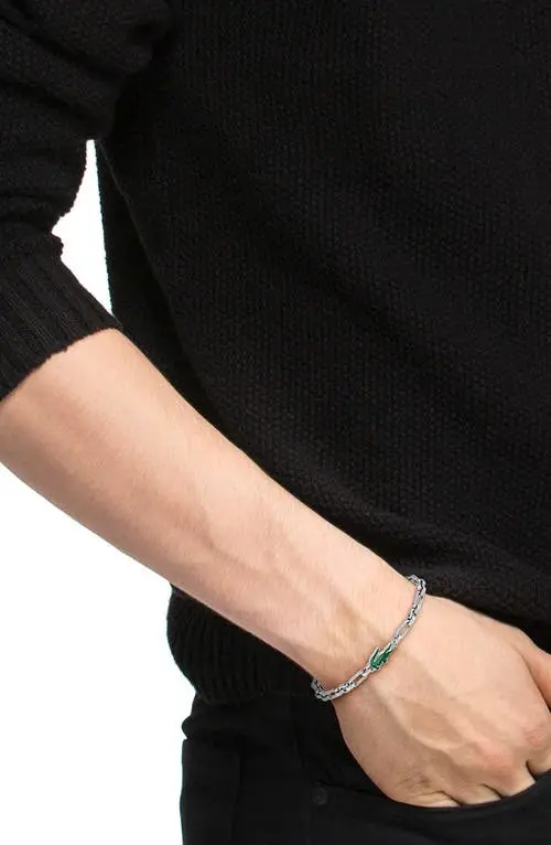 Lacoste Arthor Link Bracelet - Silver