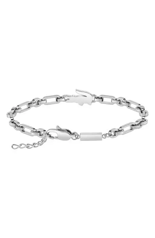 Lacoste Arthor Link Bracelet - Silver