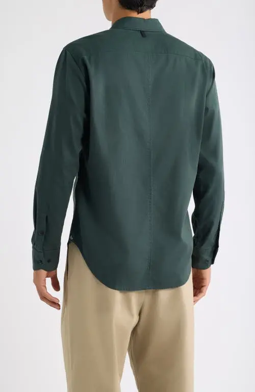 Rag & Bone Tomlin Overdyed Shirt - Heather Fern