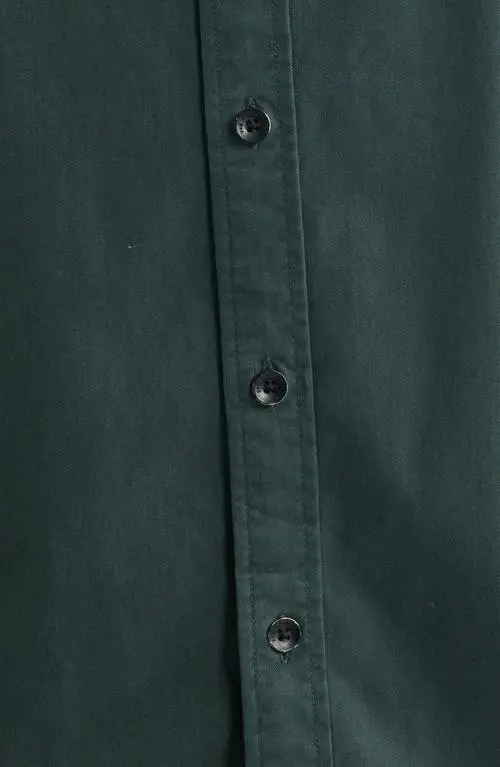 Rag & Bone Tomlin Overdyed Shirt - Heather Fern