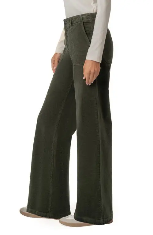 Kut From The Kloth Wide Leg Corduroy Pants - Forest