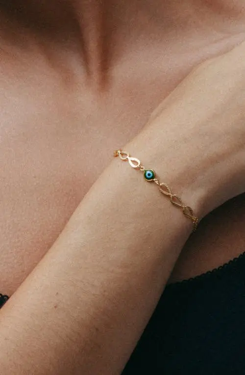 THE M JEWELERS The Green Evil Eye Heirloom Bracelet