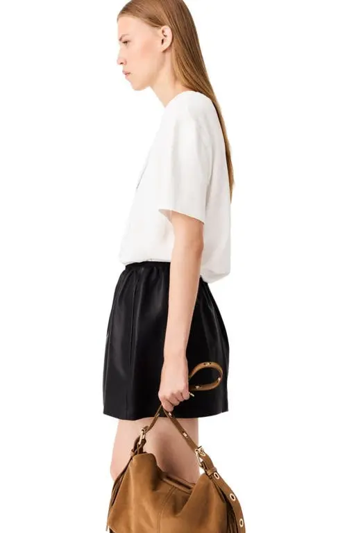 Maje Oversized T-shirt With Print