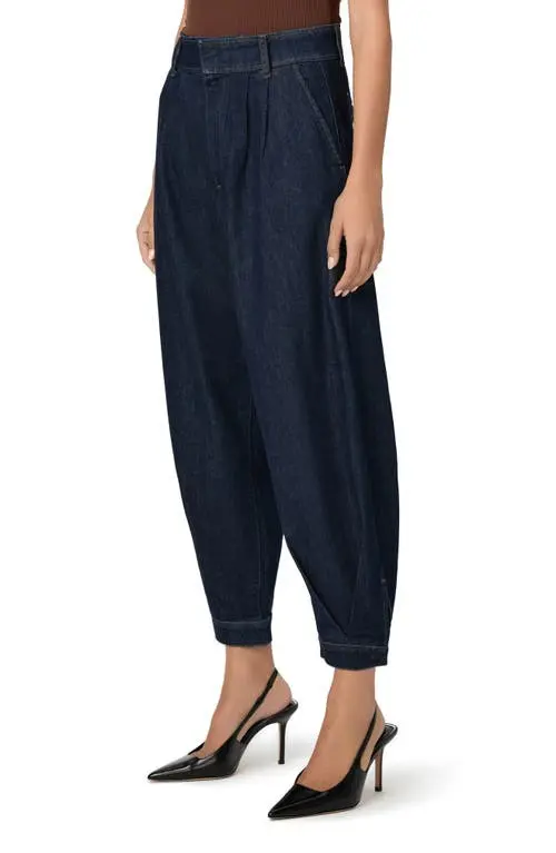 Paige Delaney High Waist Denim Harem Pants
