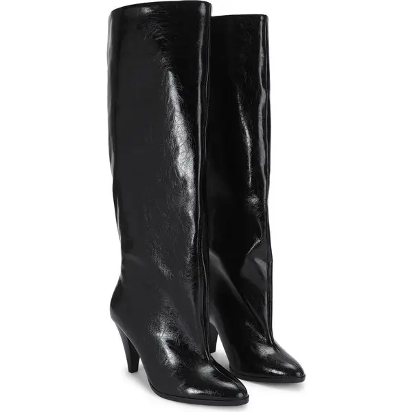 Kurt Geiger Lambeth Slouchy Knee High Leather Boot