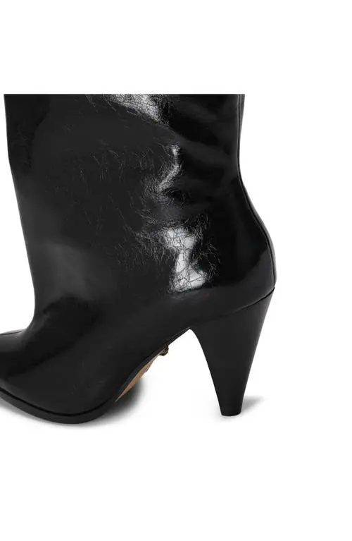 Kurt Geiger Lambeth Slouchy Knee High Leather Boot