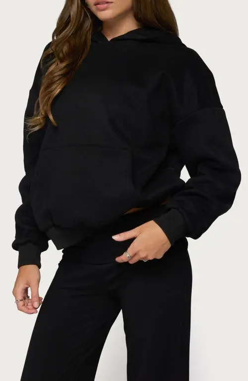 EDIKTED Angel Energy Sequin Hoodie