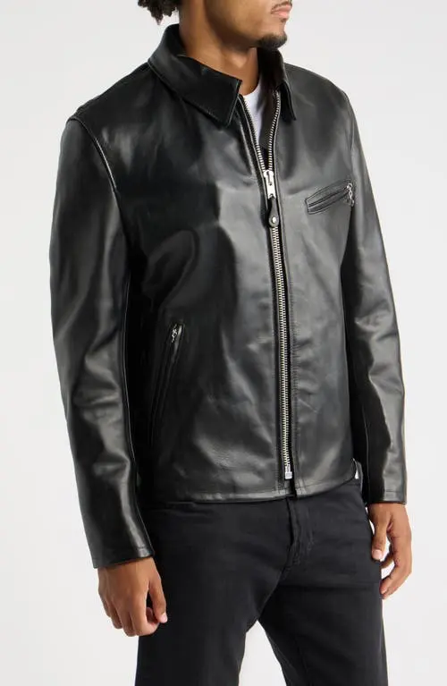 SCHOTT Leather Racer Jacket