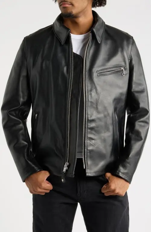 SCHOTT Leather Racer Jacket
