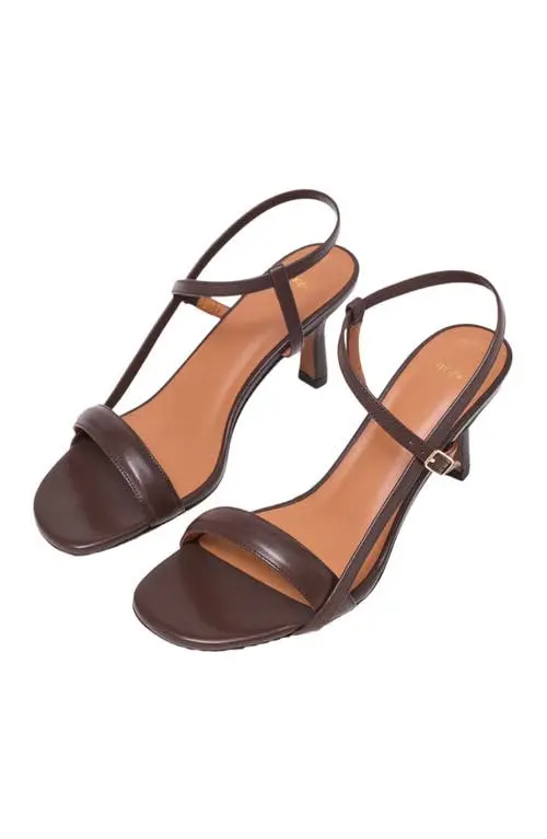 Maje Strappy Leather Sandals
