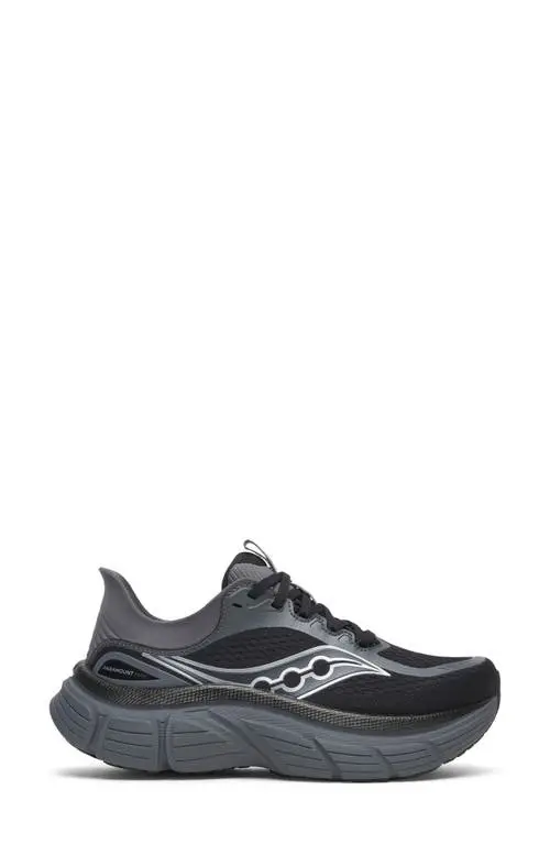 Saucony Paramount Max Running Shoe - Black/shadow