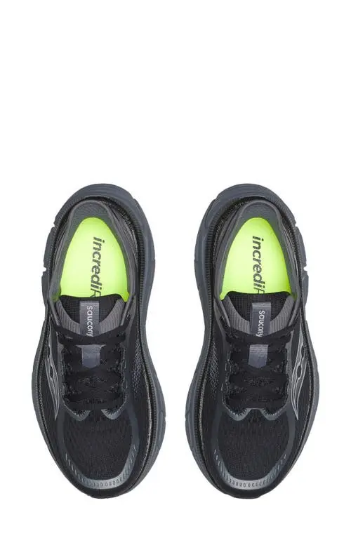 Saucony Paramount Max Running Shoe - Black/shadow
