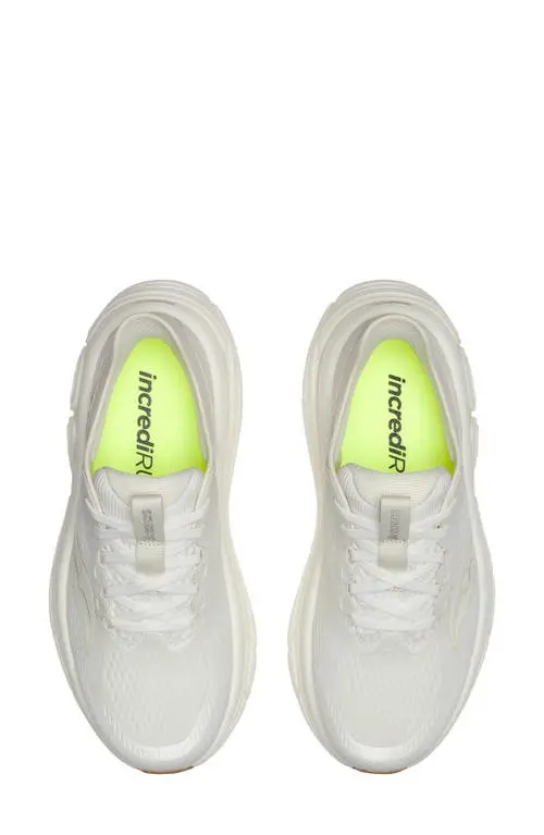 Saucony Paramount Max Running Shoe - Ivory/gum