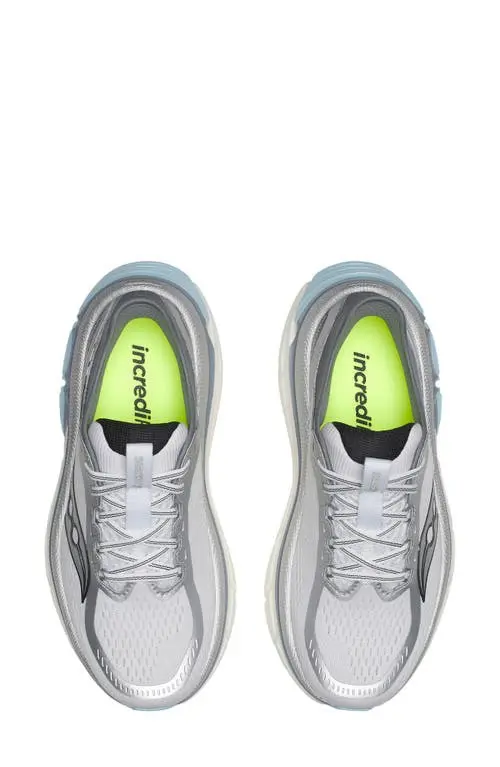 Saucony Paramount Max Running Shoe - Silver/cinder
