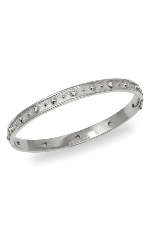 Anzie Mediterranee Sterling Gemstone Bangle