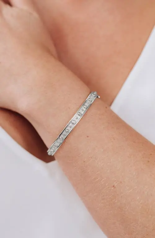 Anzie Mediterranee Sterling Gemstone Bangle