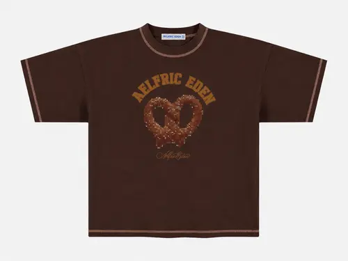 AELFRIC EDEN Pretzel Graphic Boxy Tee