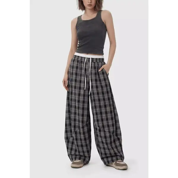 AELFRIC EDEN Double Waist Super Baggy Sweatpants - Black