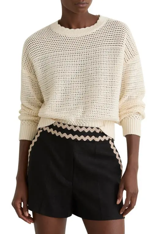 REISS Ashby Rickrack Shorts
