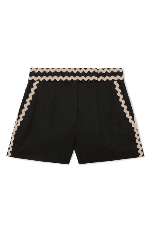 REISS Ashby Rickrack Shorts