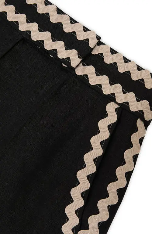 REISS Ashby Rickrack Shorts