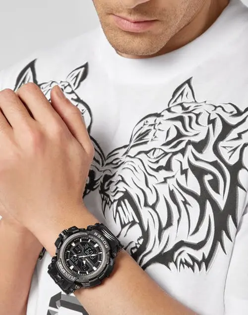 PLEIN SPORT Watches Combat Power" Chronograph Strap Watch