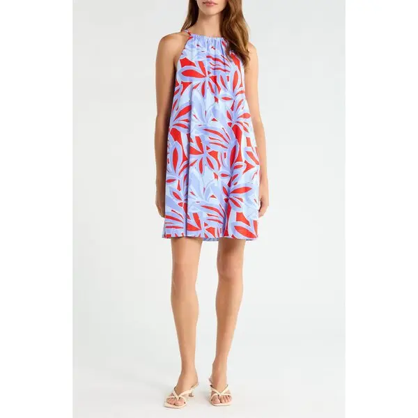 SUGARLIPS Haity Floral Shift Minidress