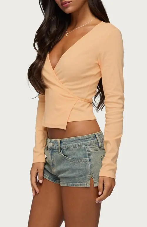 EDIKTED Fonteyn Wrap Top