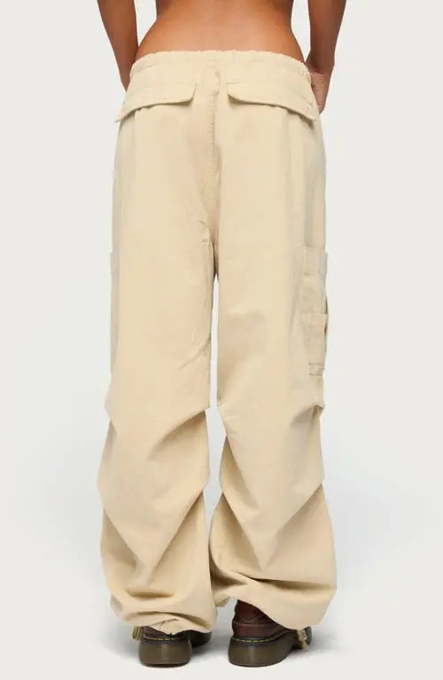 EDIKTED Emzi Baggy Cotton Cargo Pants