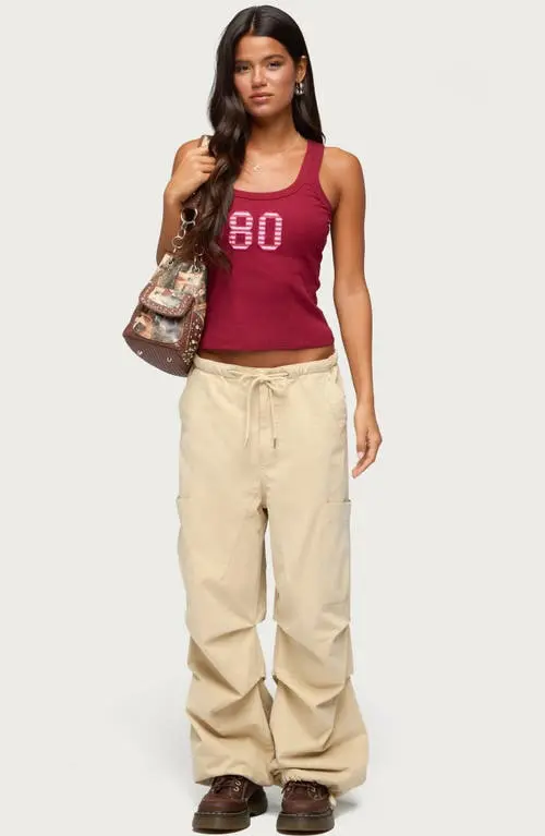 EDIKTED Emzi Baggy Cotton Cargo Pants