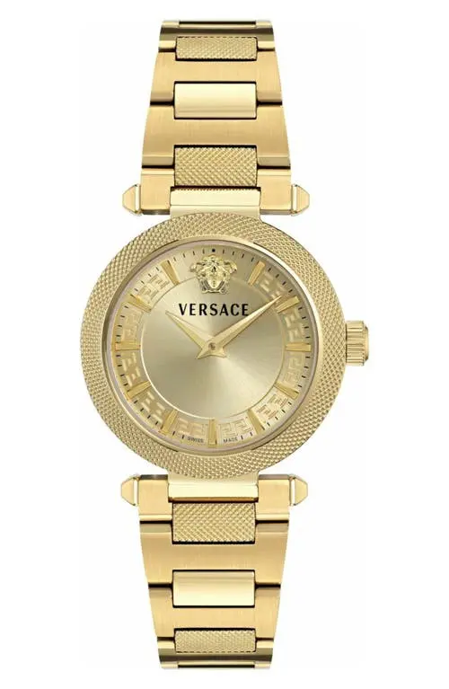 Versace V-musa Goldtone Bracelet Watch - Gold/yellow Gold