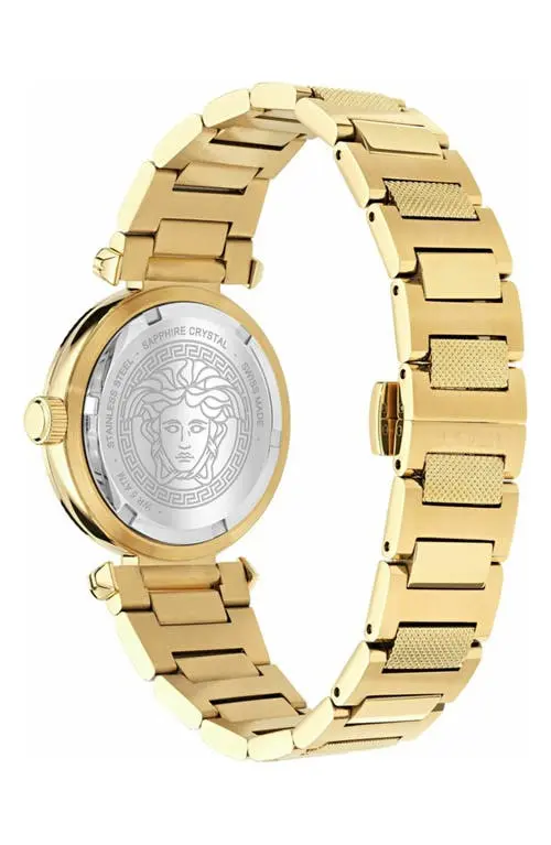 Versace V-musa Goldtone Bracelet Watch - Gold/yellow Gold